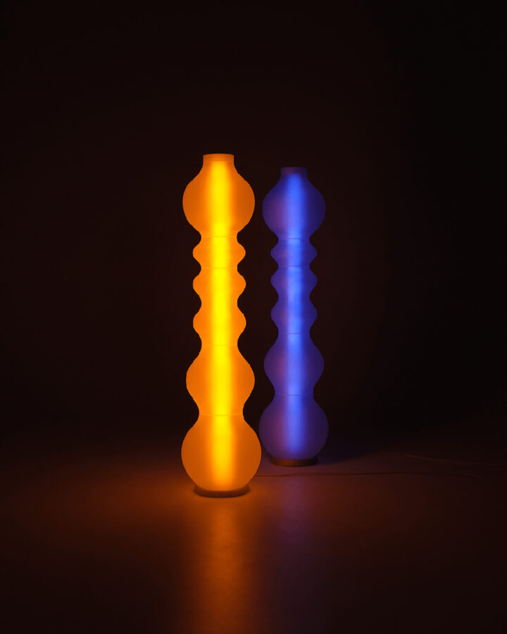 Światło w kolorze. Bluba Studio i biodegradowalne lampy • MAGAZIF